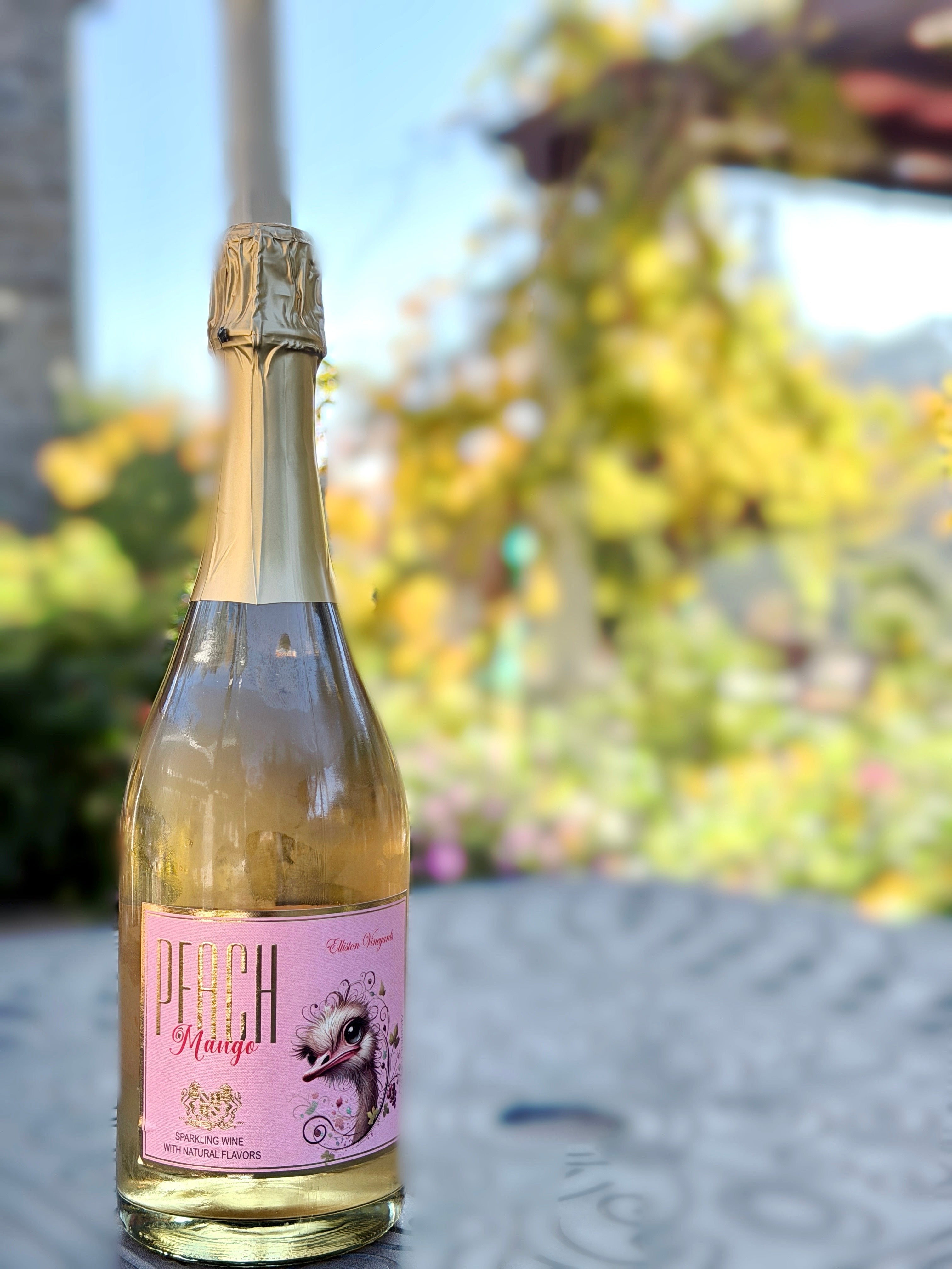 Peach Mango Sparkling Wine – Elliston Vineyards
